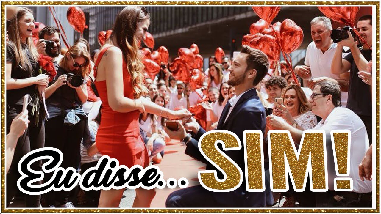 O Pedido de Casamento Mais Lindo - Fabi Santina - YouTube