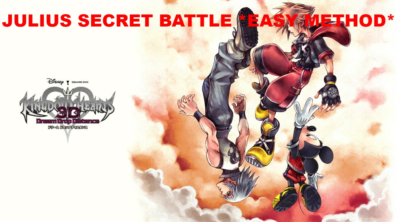 How to defeat the secret boss Julius in Kingdom Hearts DDD HD *Easy ...