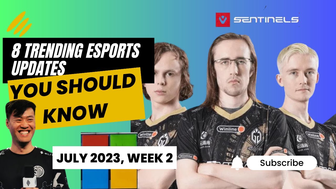 The latest esports news from July 2023 – Week 2! - YouTube