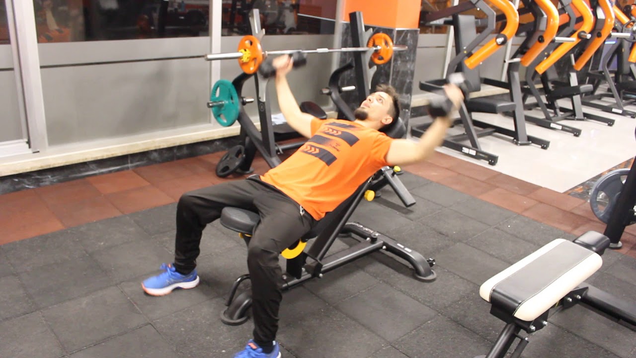 INCLINE BENCH DUMBBELL FLY - YouTube