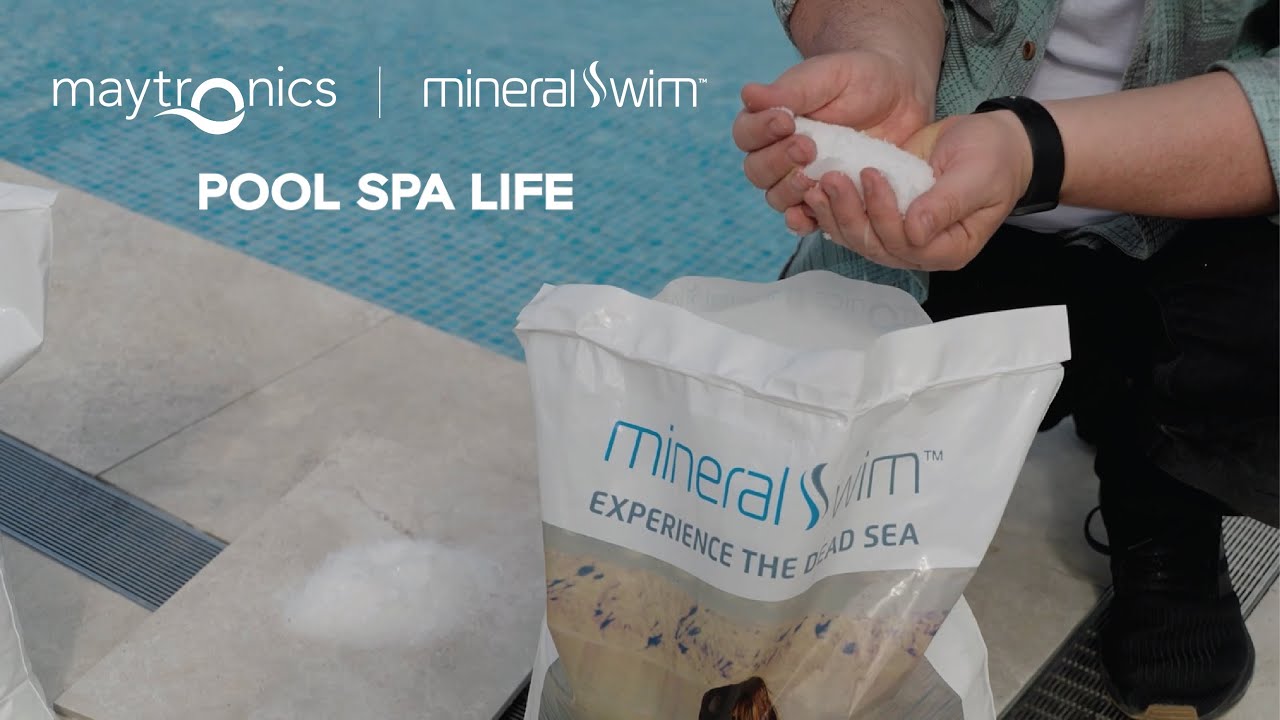Maytronics Mineral Swim in Pool Spa Life TV Show - YouTube