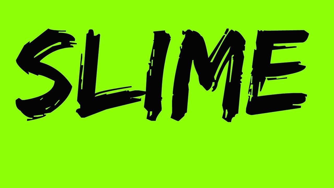 como hacer slime con letras muy facil (slime de letras) - YouTube