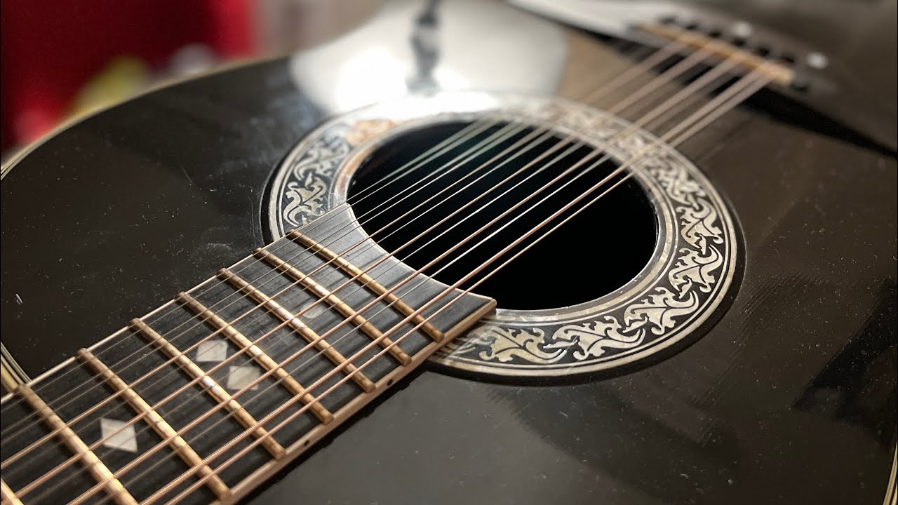 12 String Ovation 1756 Legend Demo, OP-24 preamp - YouTube