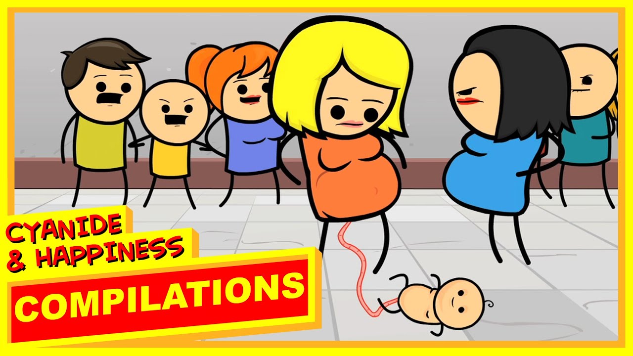 Cyanide & Happiness Compilation - The C&H Guide to Pregnancy - YouTube