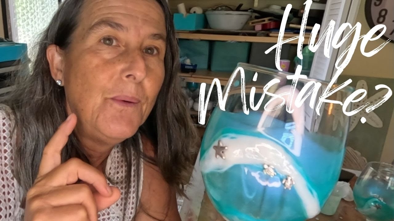 THIS ALMOST ENDED IN DISASTER! A resin flash cure is a HOT mess ...