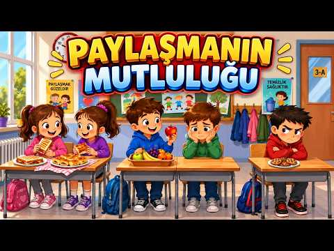 PAYLAŞMANIN MUTLULUĞU · Çocuk Masalları · Çizgi Film · Akıllı Masallar Serisi