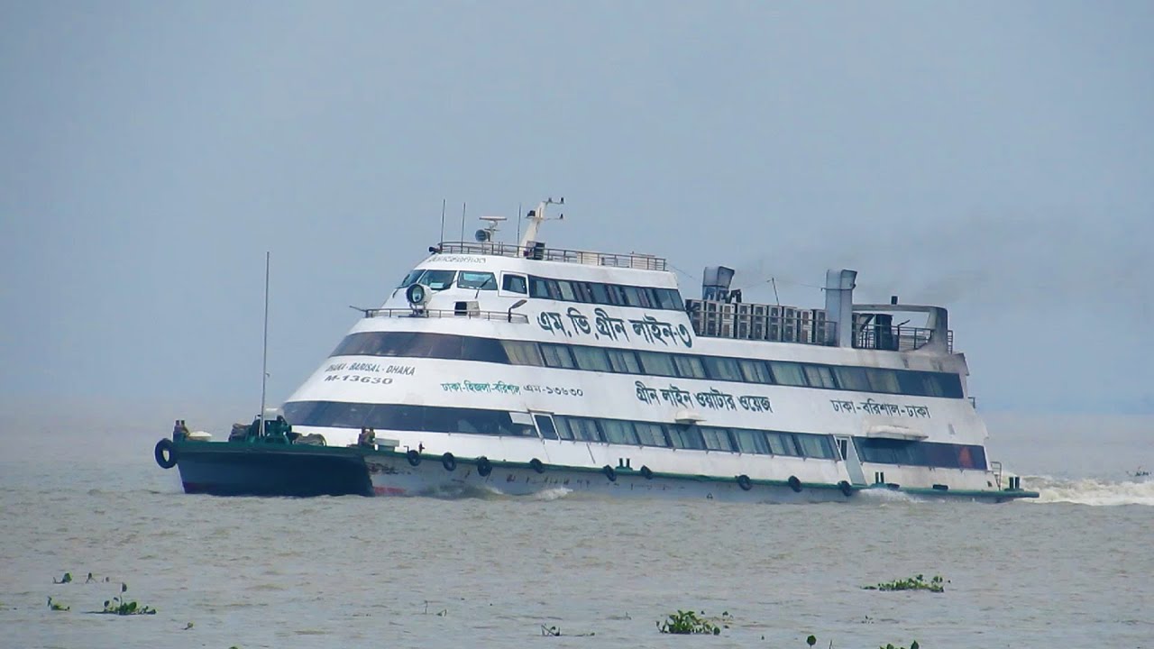 High Speed Vessel GREEN LINE-3 In The Mouth Of Three Rivers | Greenline ...