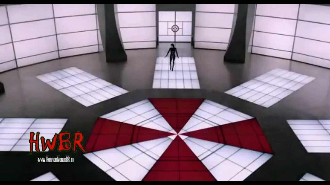 Resident Evil Retribution 3D - Lighted Hallway Scene - YouTube
