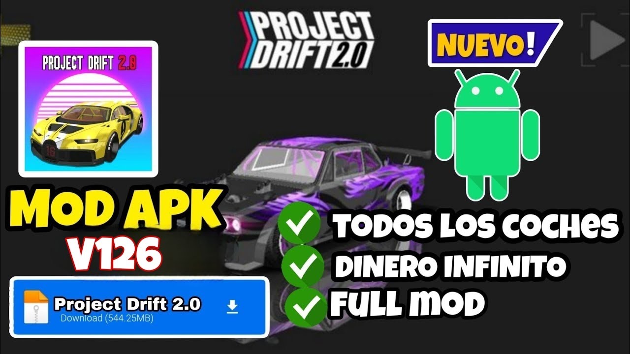 Project Drift 2.0 Mod Apk v126 | Dinero infinito y Todo desbloqueado ...