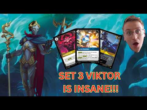 SET 3 GAVE VIKTOR THE TOOLS HE NEEDED!!! - Riftbound Gameplay