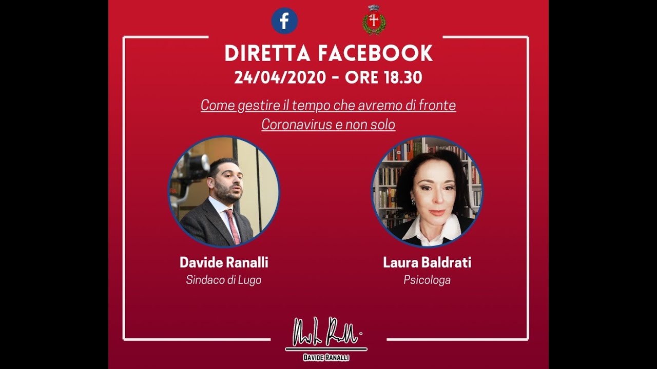 Il tempo che avremo di fronte: D. Ranalli Sindaco di Lugo intervista ...
