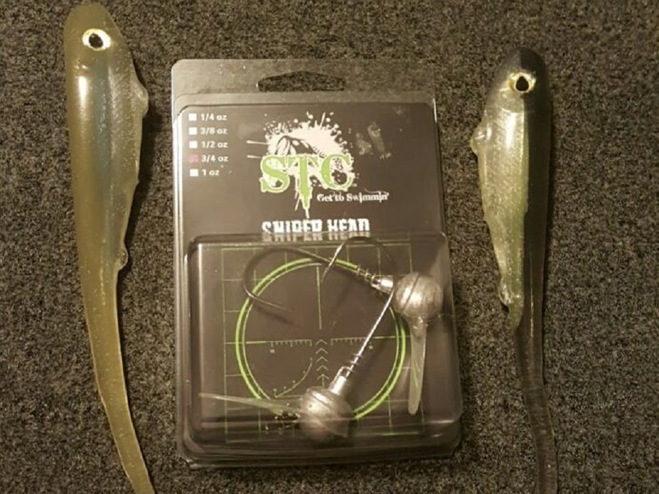 Scottsboro Tackle Company Sniper Shad and Sniper Head - YouTube