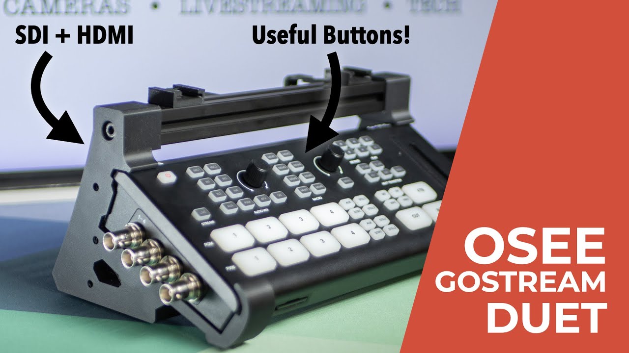 This switcher has it all! COMPLETE Overview of the OSEE GoStream Duet ...