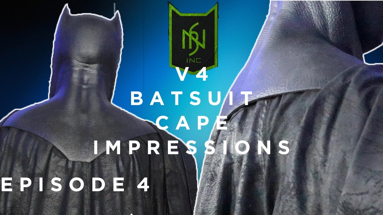 Batfleck Cosplay Naiper's Inc V4 Dawn Of Justice Cape Impressions ...