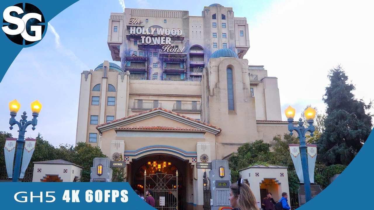 The Twilight Zone Tower of Terror Queue (& Ride Audio Only ...