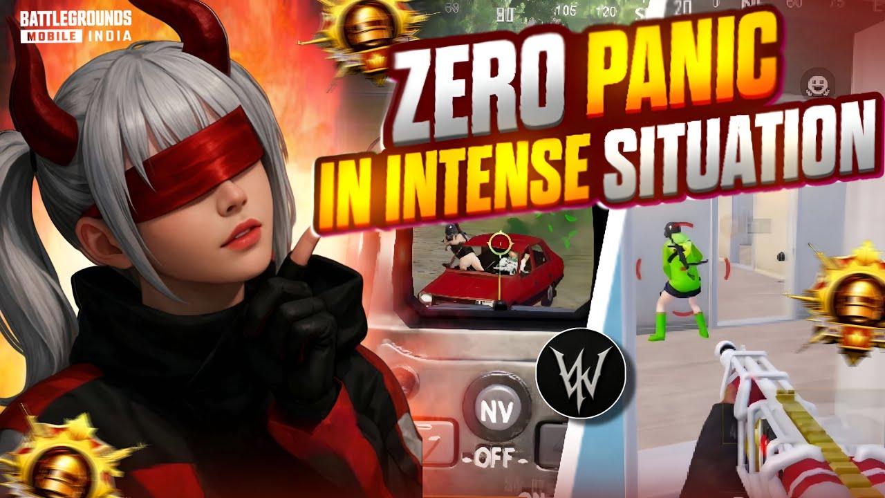 Zero Panic In Intense Situation 1v4 Gameplay ||BGMI🔱 - YouTube