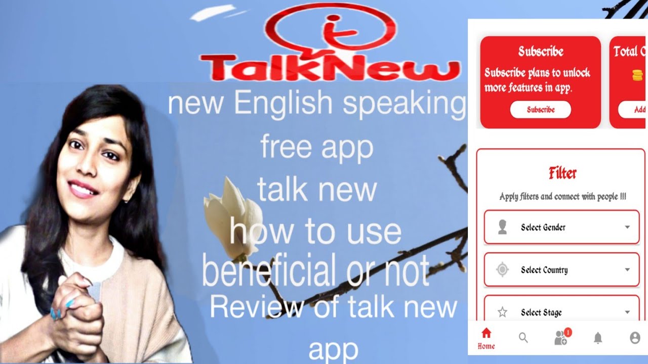 talk new app || how to use || safe or not || talk new app review ...