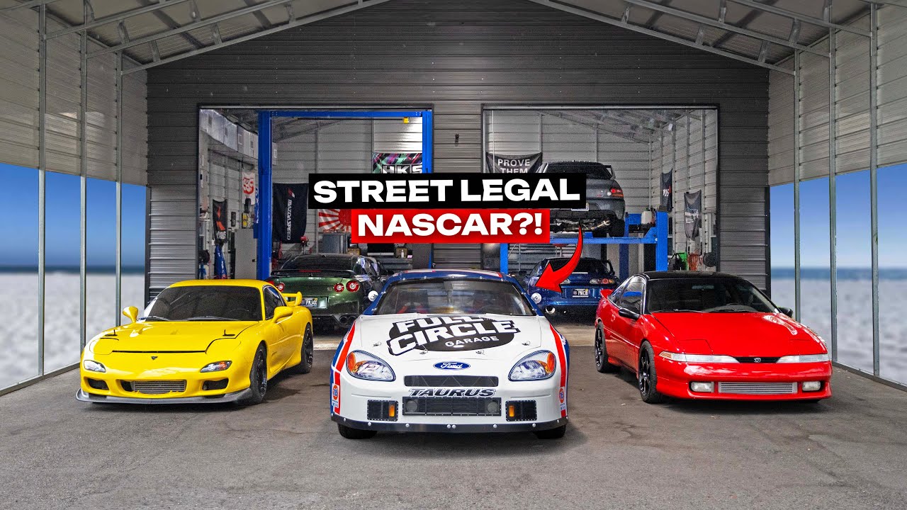 Childhood DREAM CAR Collection! (Street Legal NASCAR) - YouTube