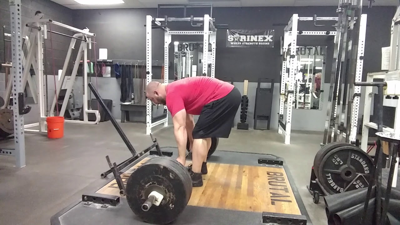 Brutal Iron Gym - Medium Pre-Exhaust Deadlift Workout (see description ...