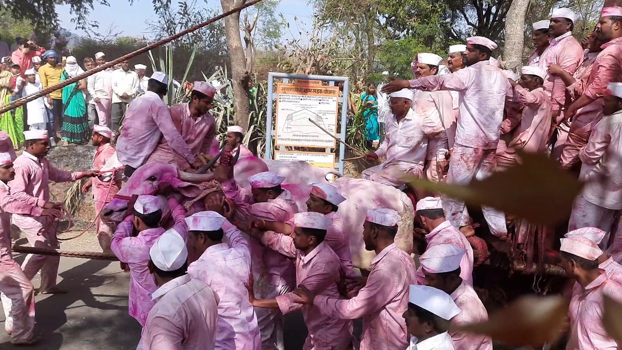 Bavdhan Bagad Yatra बावधन बगाड याञा - YouTube