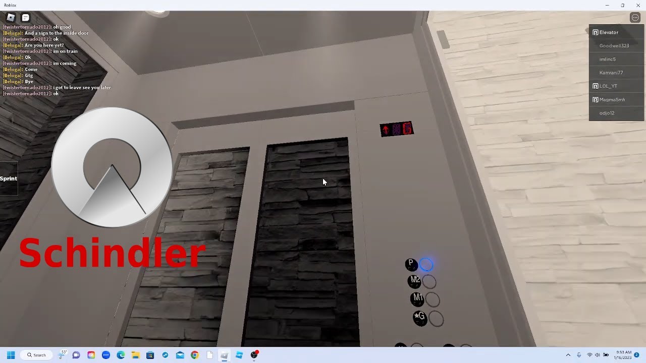 Replaced! Schindler 6400 traction elevator @ ET - Roblox - YouTube