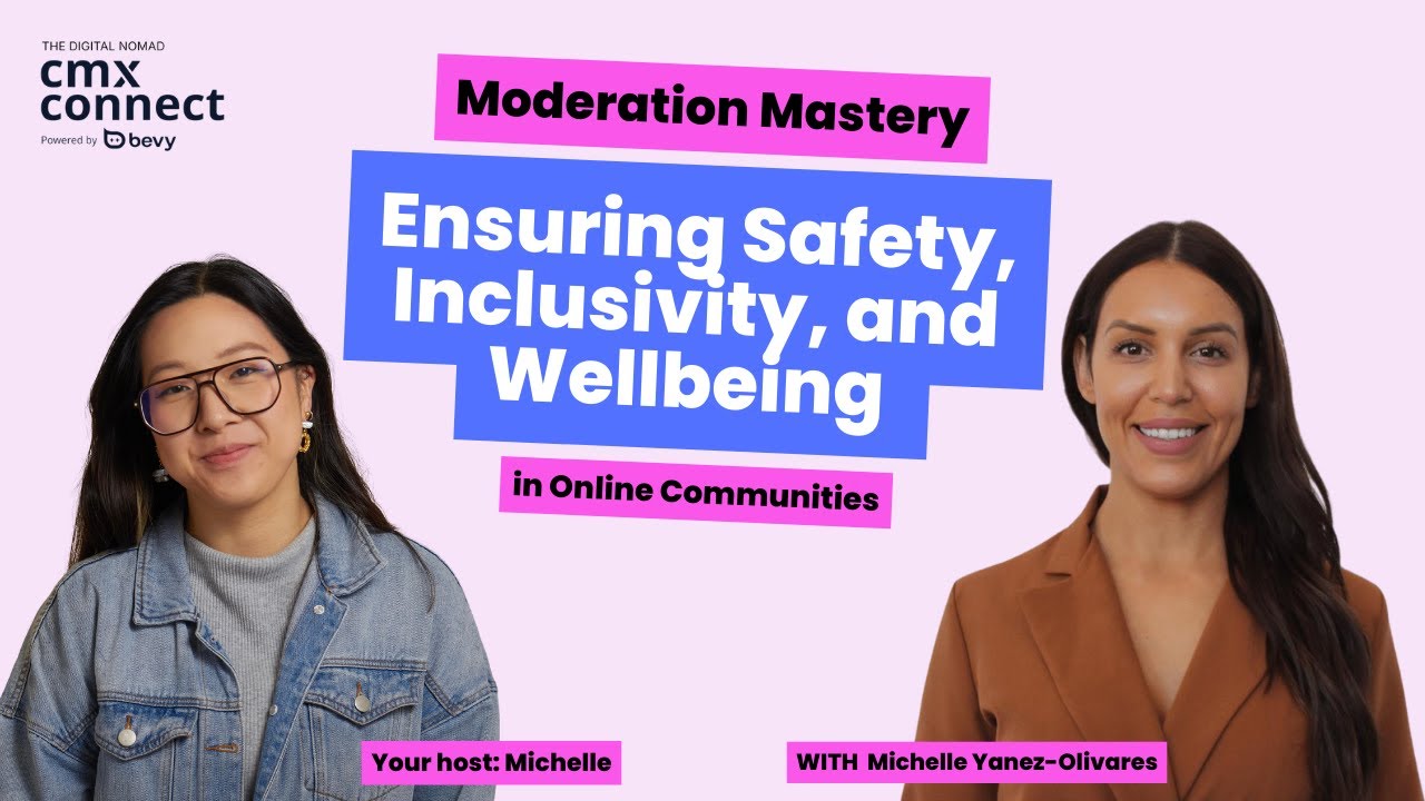 Moderation Mastery: Ensuring Safety, Inclusivity, and Wellbeing in ...