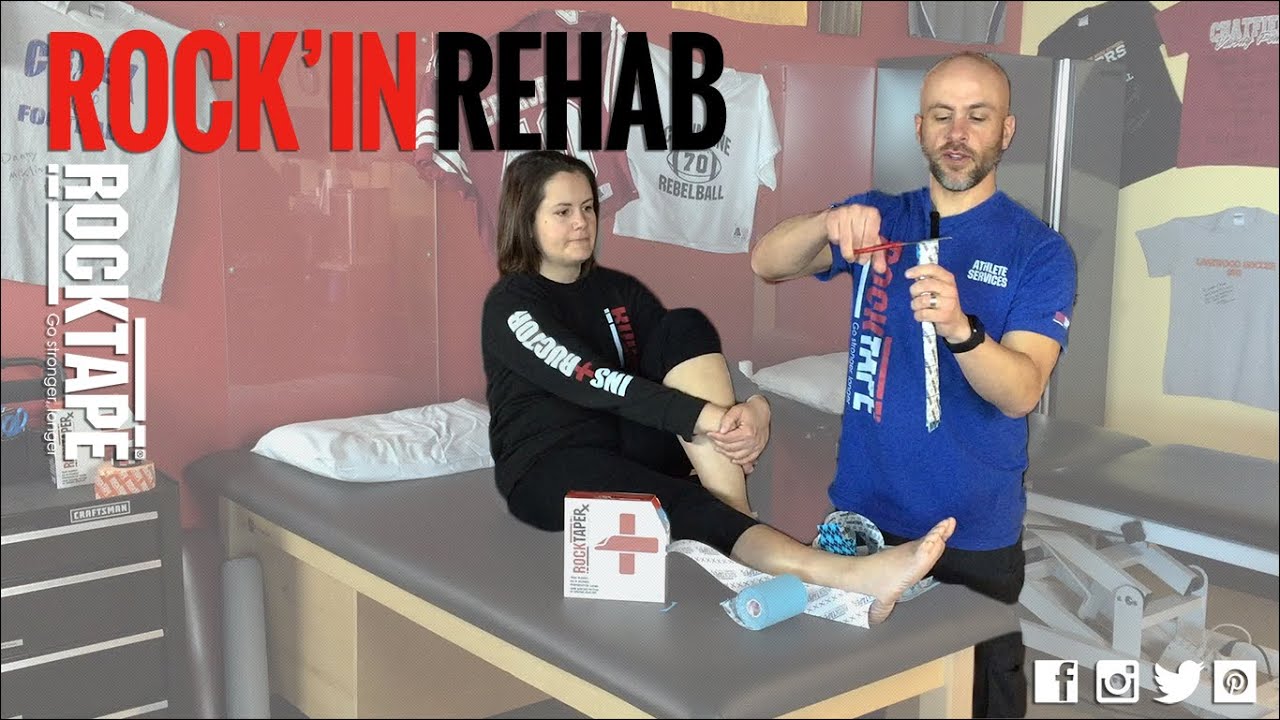 Rocktape - Rockin Rehab - Save Time Cutting Tape - YouTube
