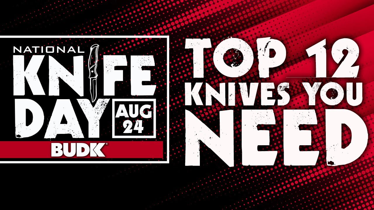 Top 12 Knives You Need - Knife Day 2021 - YouTube