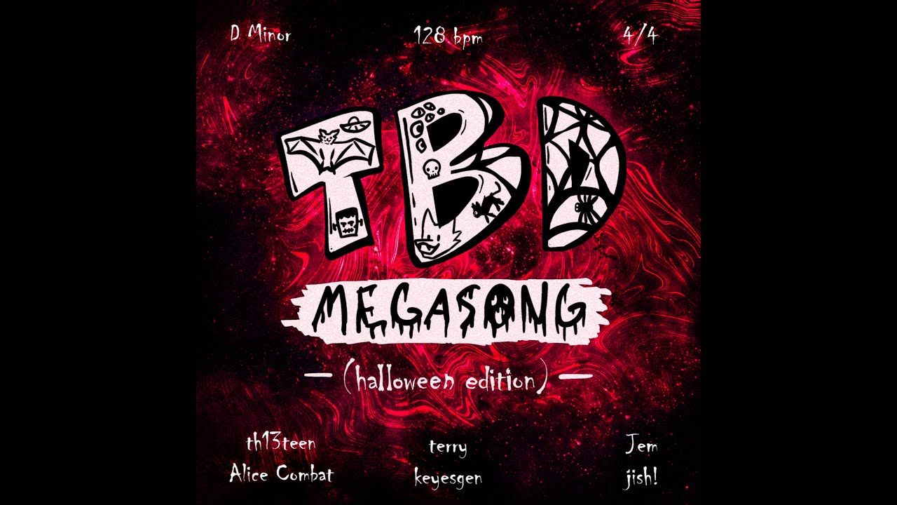 The TBD Megasong; Halloween Edition (Full Song Visualizer) - YouTube