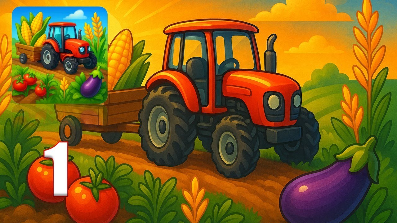 Mini Farm Market ~ Gameplay walkthrough #1- Unlock All Area all levels ...