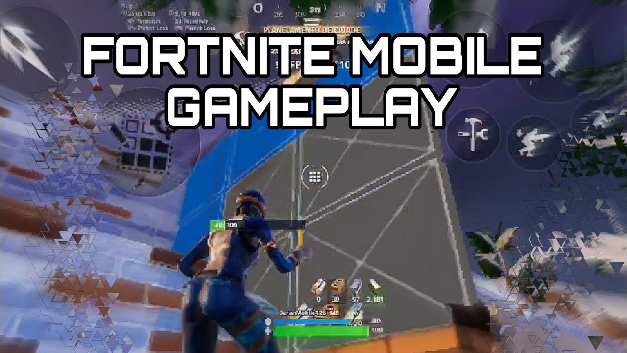 Fortnite Mobile Gameplay Rankeada Vs Console e Console Player - Lenovo ...