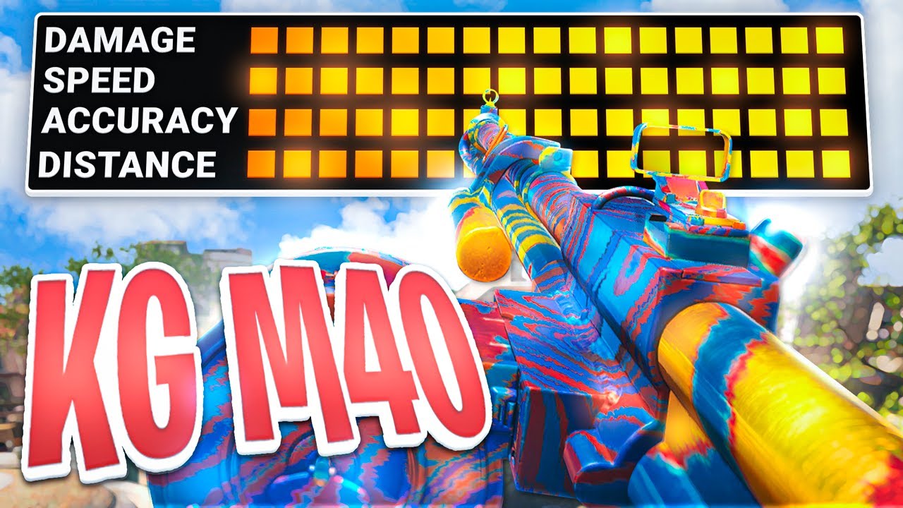 the KG M40 is *GODLY* in WARZONE! 😍 (Best KG M40 Class Setup) - YouTube