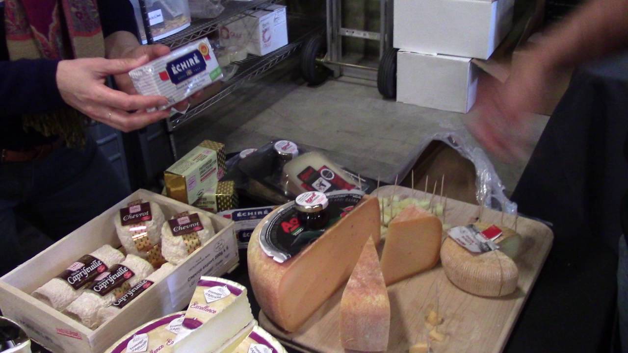 Sigona's: John Nava and Elayne with Echire cheese - YouTube