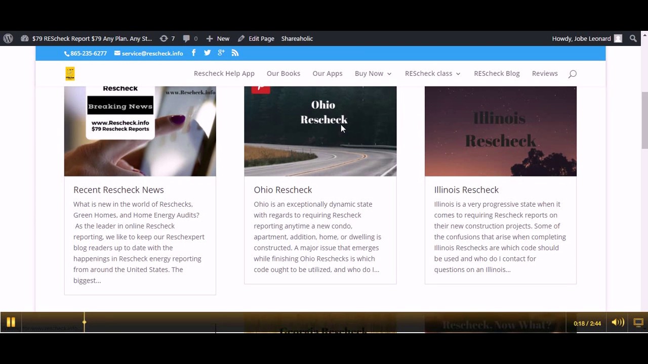 Ohio Rescheck - YouTube