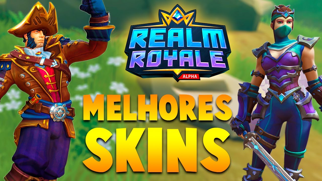 REALM ROYALE - MELHORES SKINS DE TODO O JOGO!! - YouTube