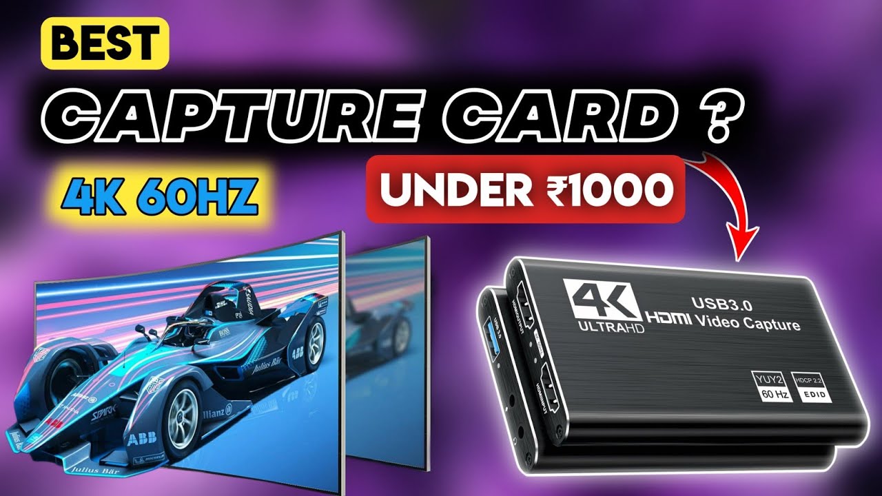 Best Capture Cards Under Rs 1000 || This is Best Capture Card for ...