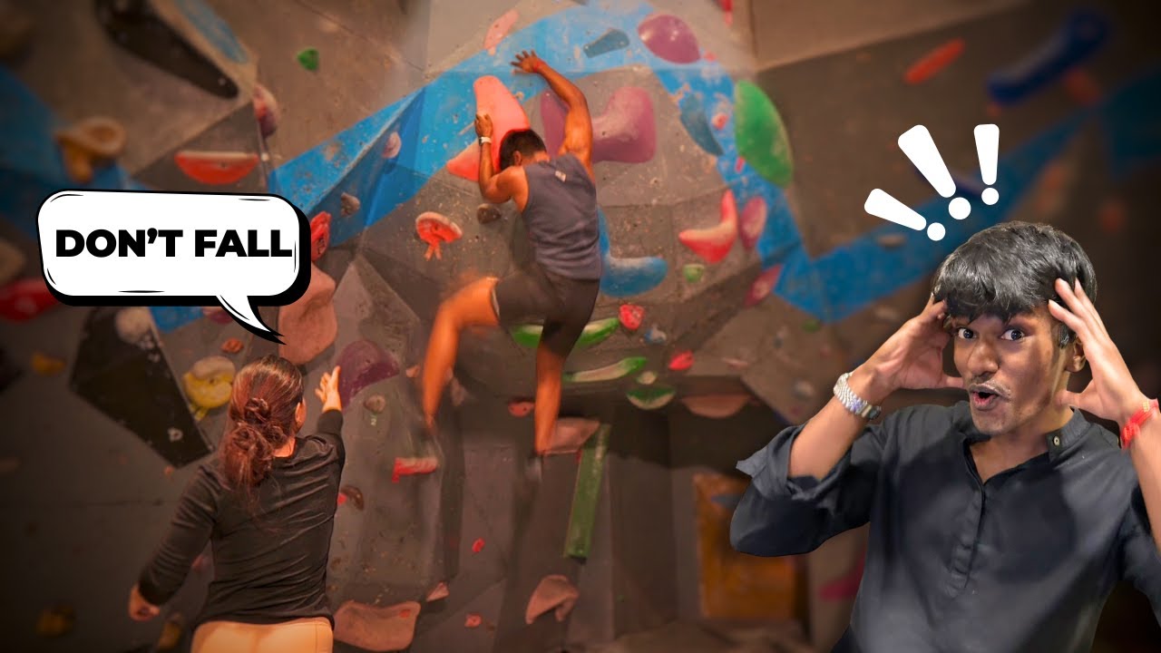 LETS GO ROCK CLIMBING - YouTube