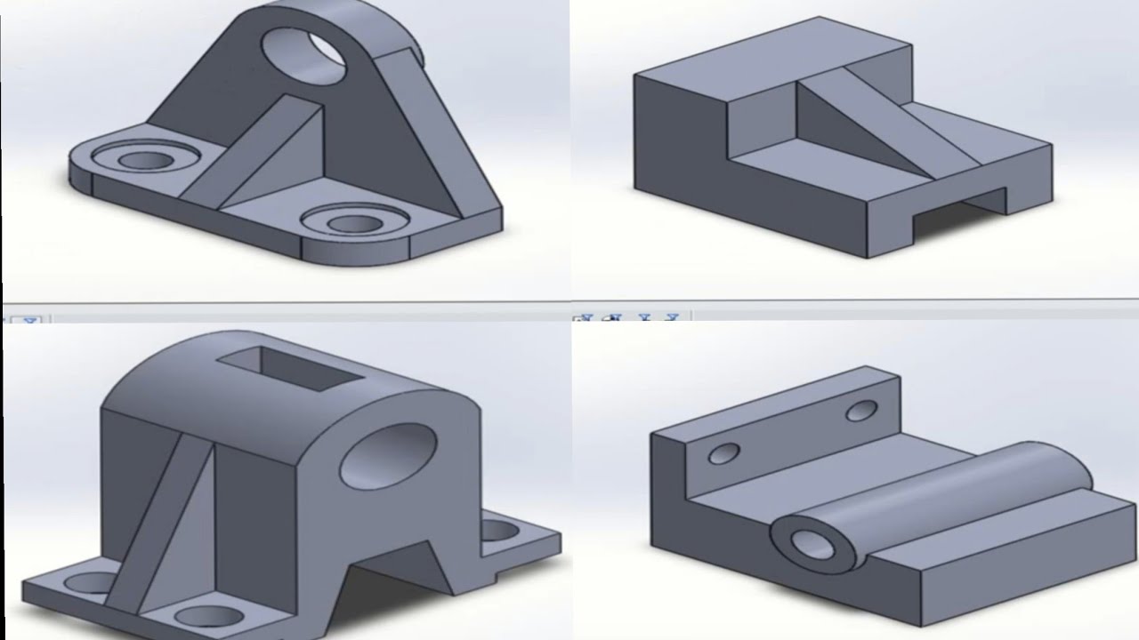 tutorial pembuatan part atau komponen dari gambar 2d ke 3d menggunakan ...