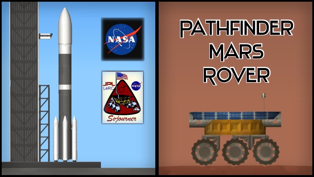 Pathfinder Mars Rover in Spaceflight Simulator - YouTube