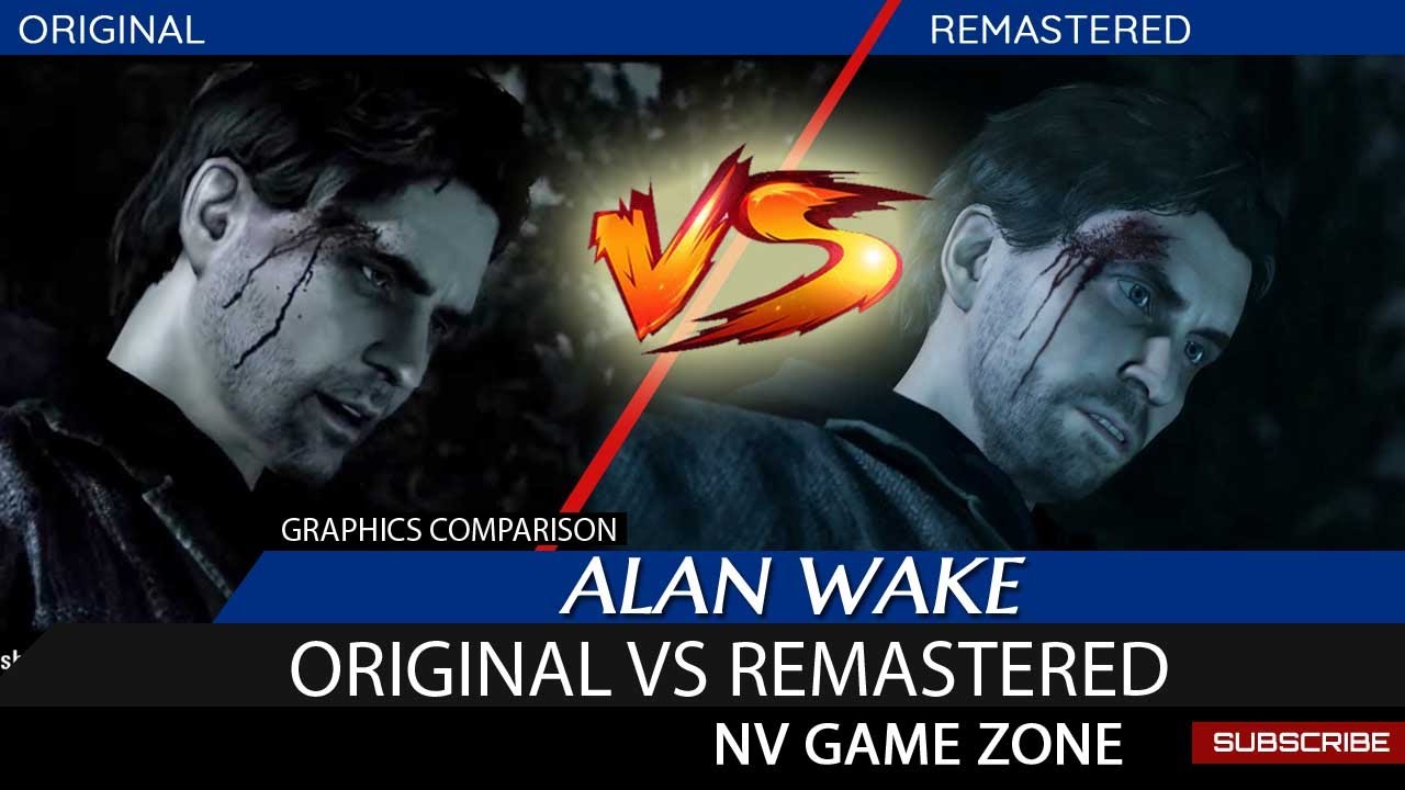 Alan Wake Remastered VS original | graphics comparison | Alan Wake ...