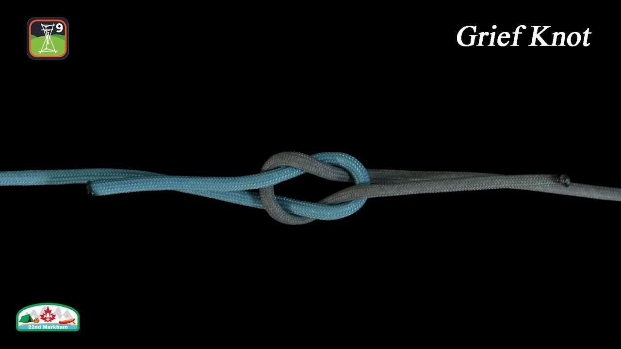 Knotting 116 - Grief Knot - YouTube