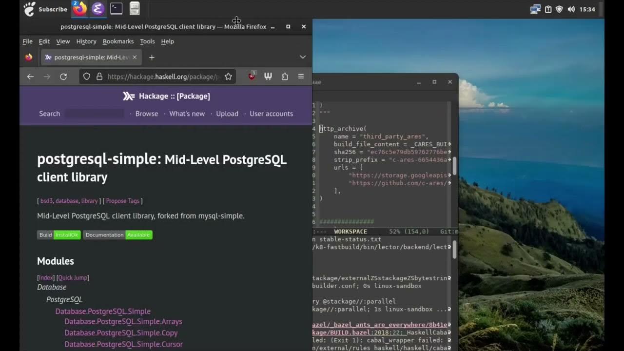 Coding Day 18: Getting postgresql-simple to compile - YouTube