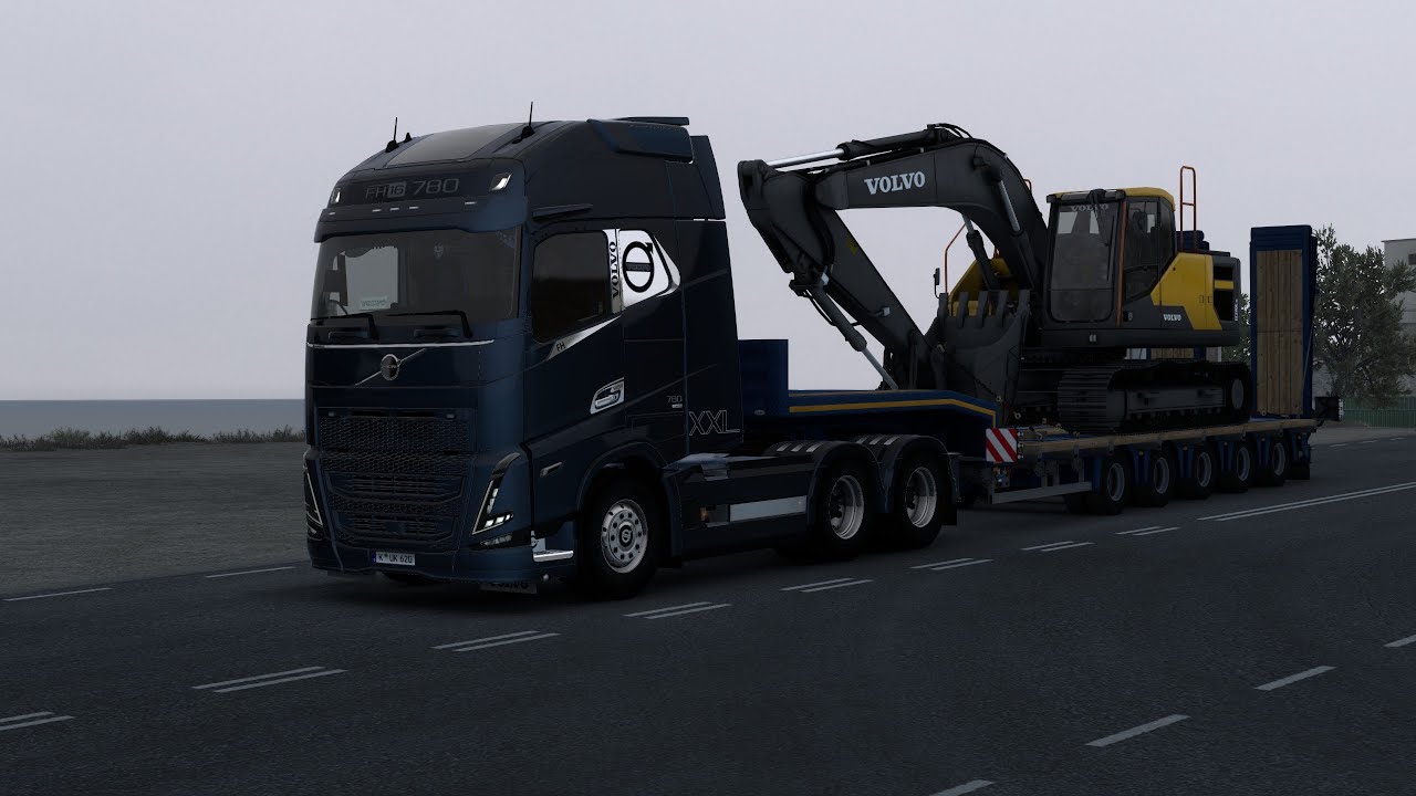 Volvo FH6 | Greece DLC | Euro Truck Simulator 2 | #ets2 1.55 - YouTube