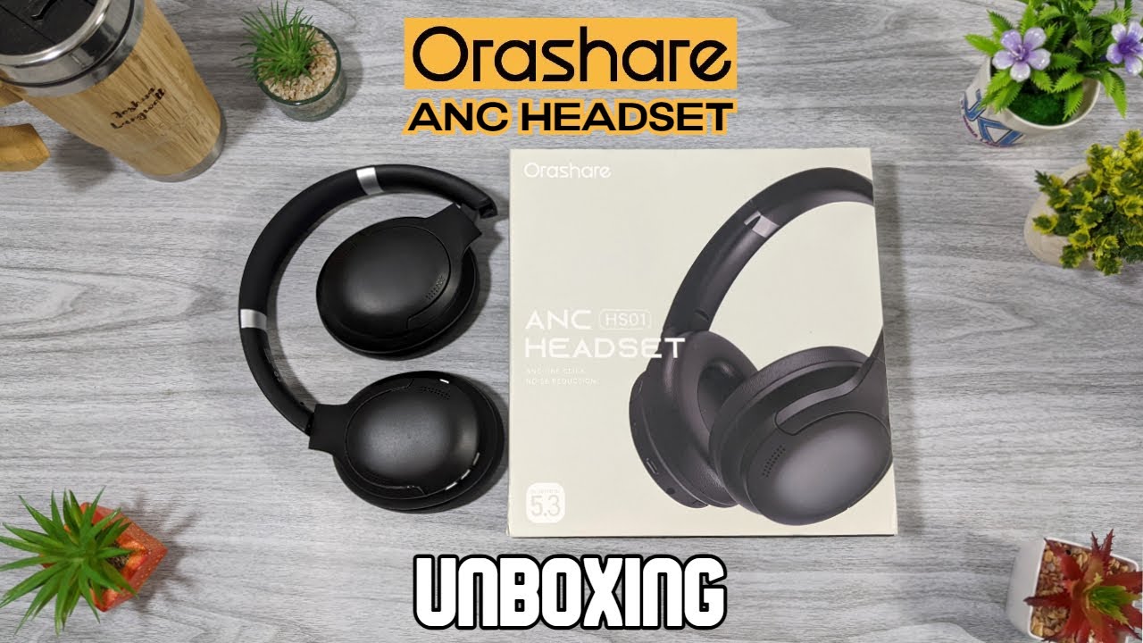 Orashare HS01 Wireless ANC Headphones Unboxing - YouTube