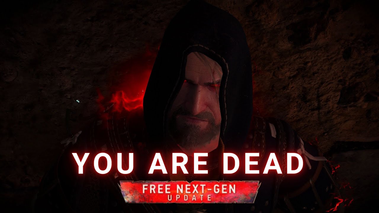 Witcher 3 Next Gen Update : Unique Death Scene in Next-Gen Quest | 4K ...