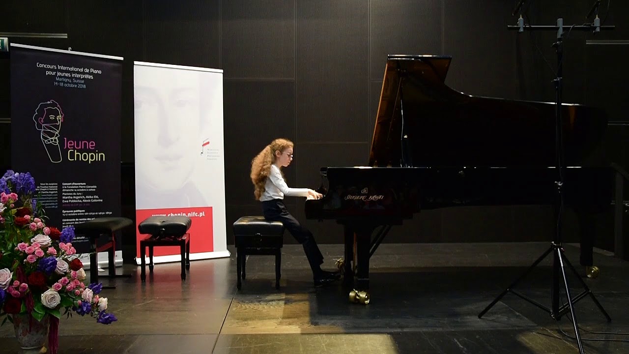 Arielle Beck I Prémier Prix I Concours I Jeune Chopin I épreuves I ...