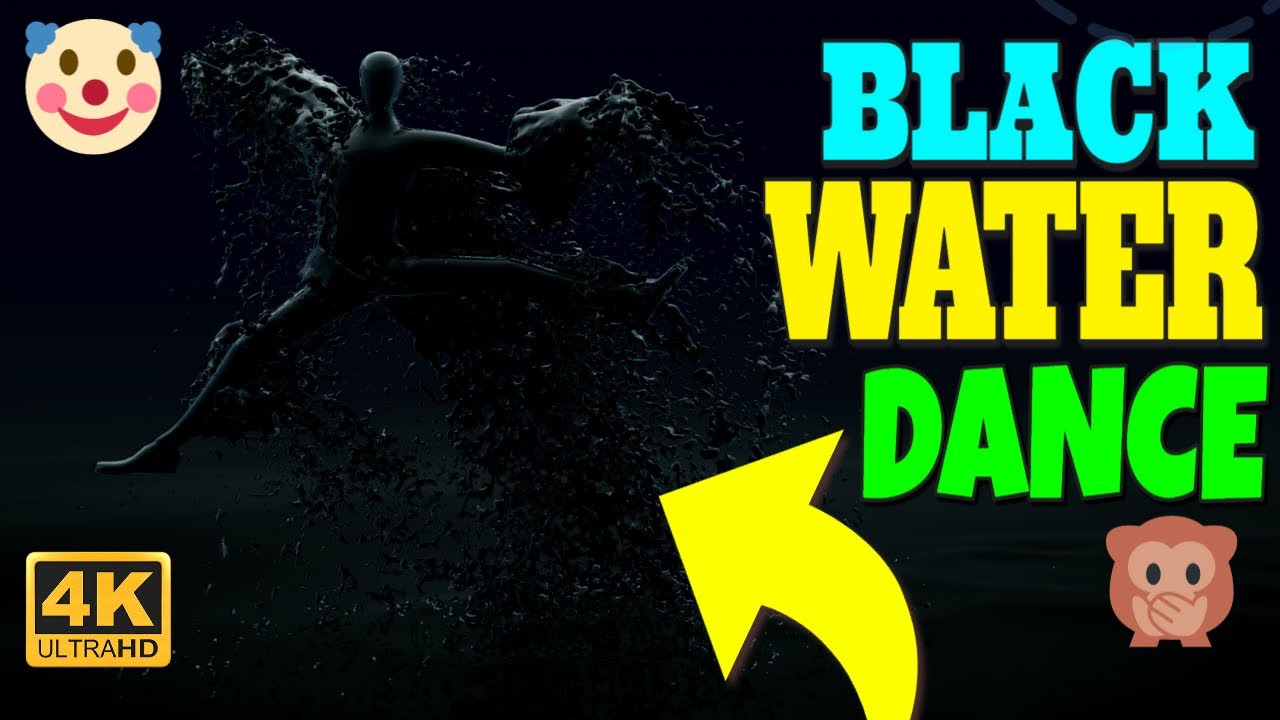 black water splash dance - interactive water fountain splash dancing ...