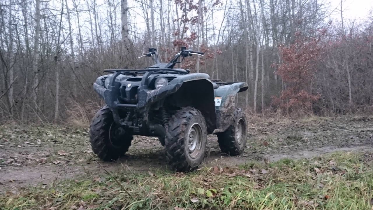 Quad vs skuter w terenie! Jazda bokiem i stary tor kolejowy - YouTube