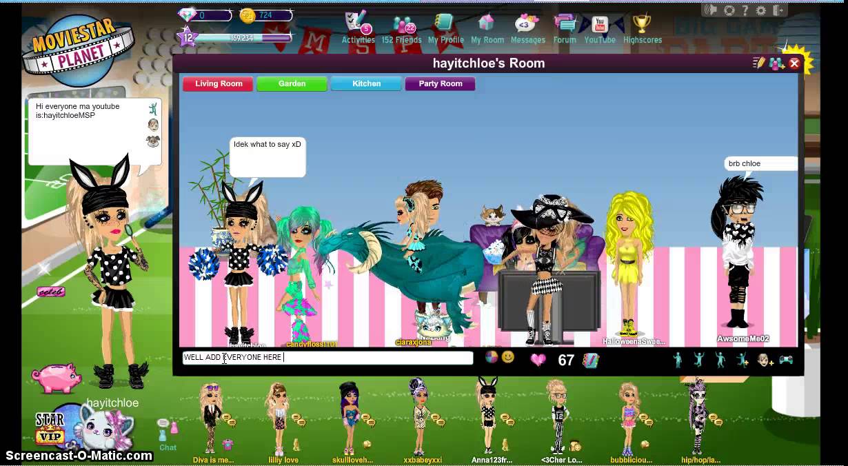 MSP Animation Party hayitchloe - YouTube