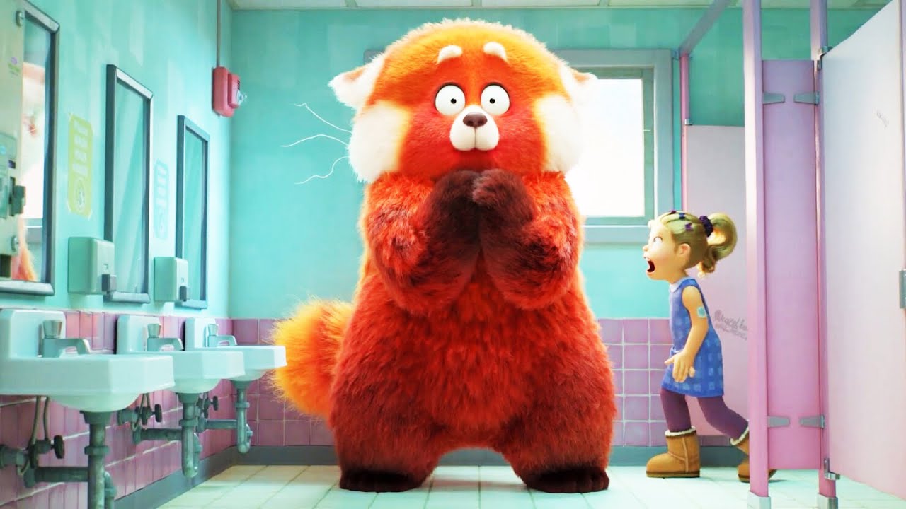 When SHE gets ANGRY she turns into a BIG RED PANDA - RECAP - YouTube